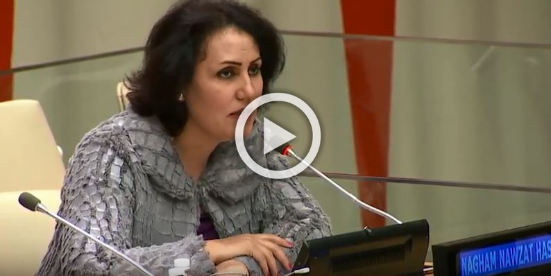 PHR honors Iraqi Dr Nagham Hasan